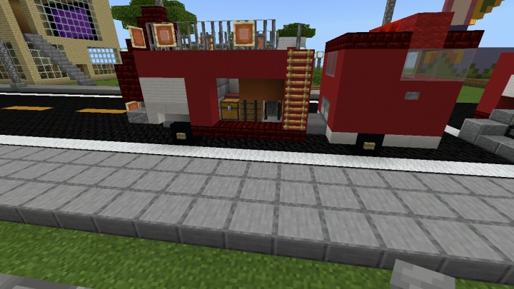Taiwan firetruck Minecraft Map