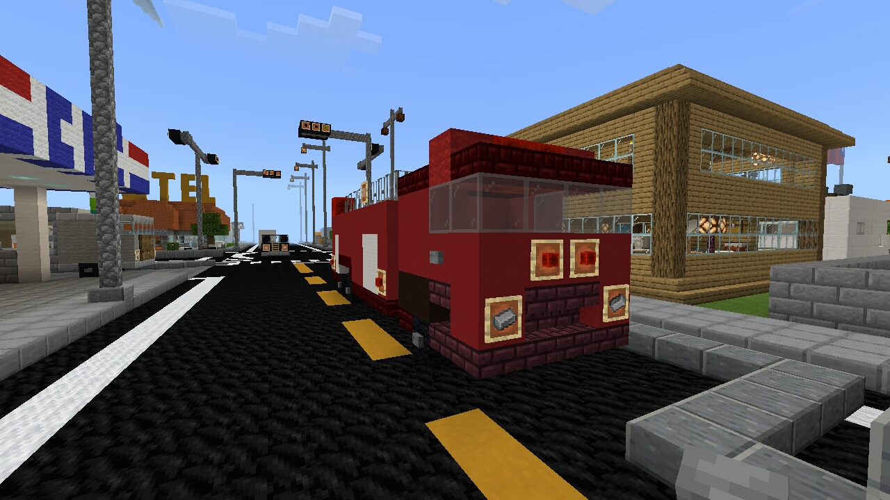 Taiwan firetruck Minecraft Map