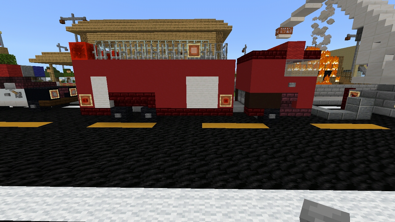 Taiwan firetruck Minecraft Map
