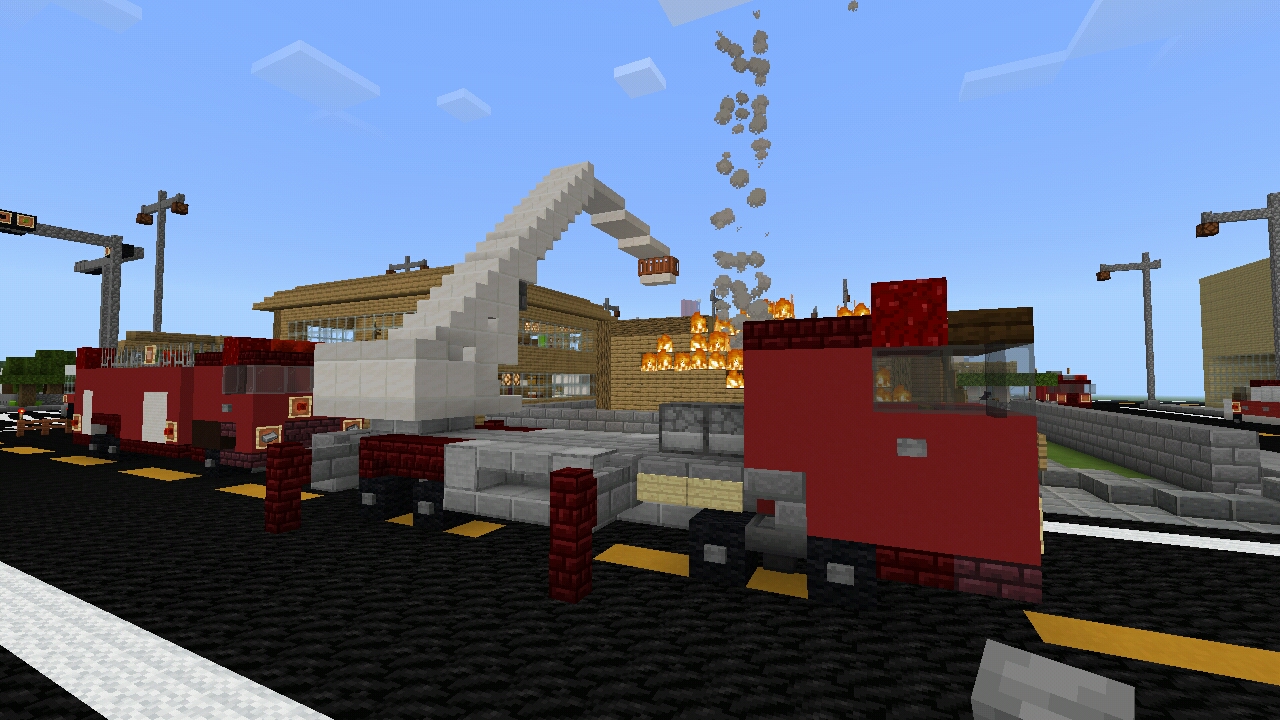 Taiwan firetruck Minecraft Map