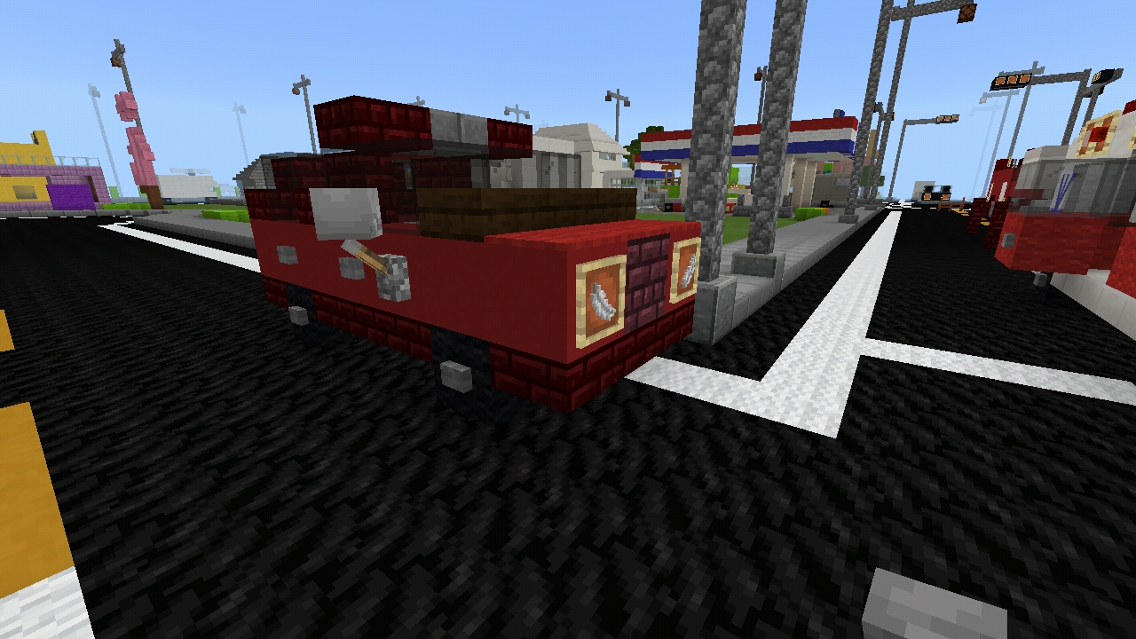 Taiwan firetruck Minecraft Map