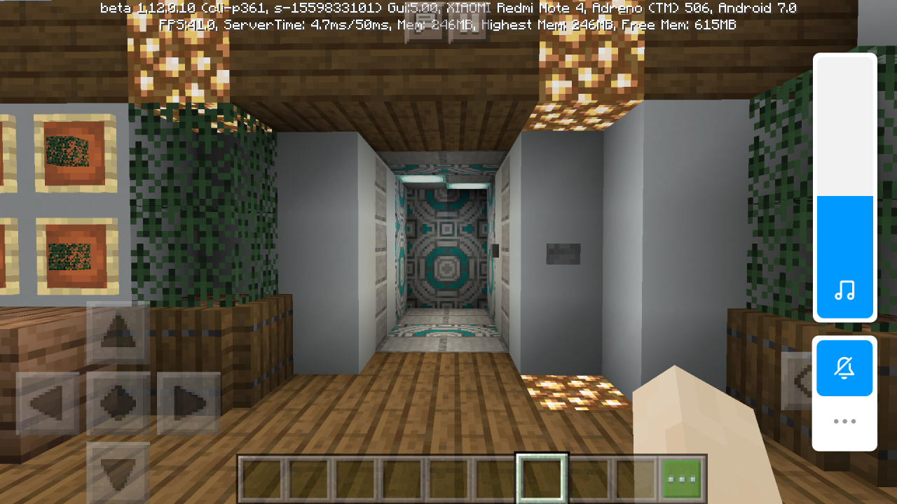 Redstone elevator Minecraft Map