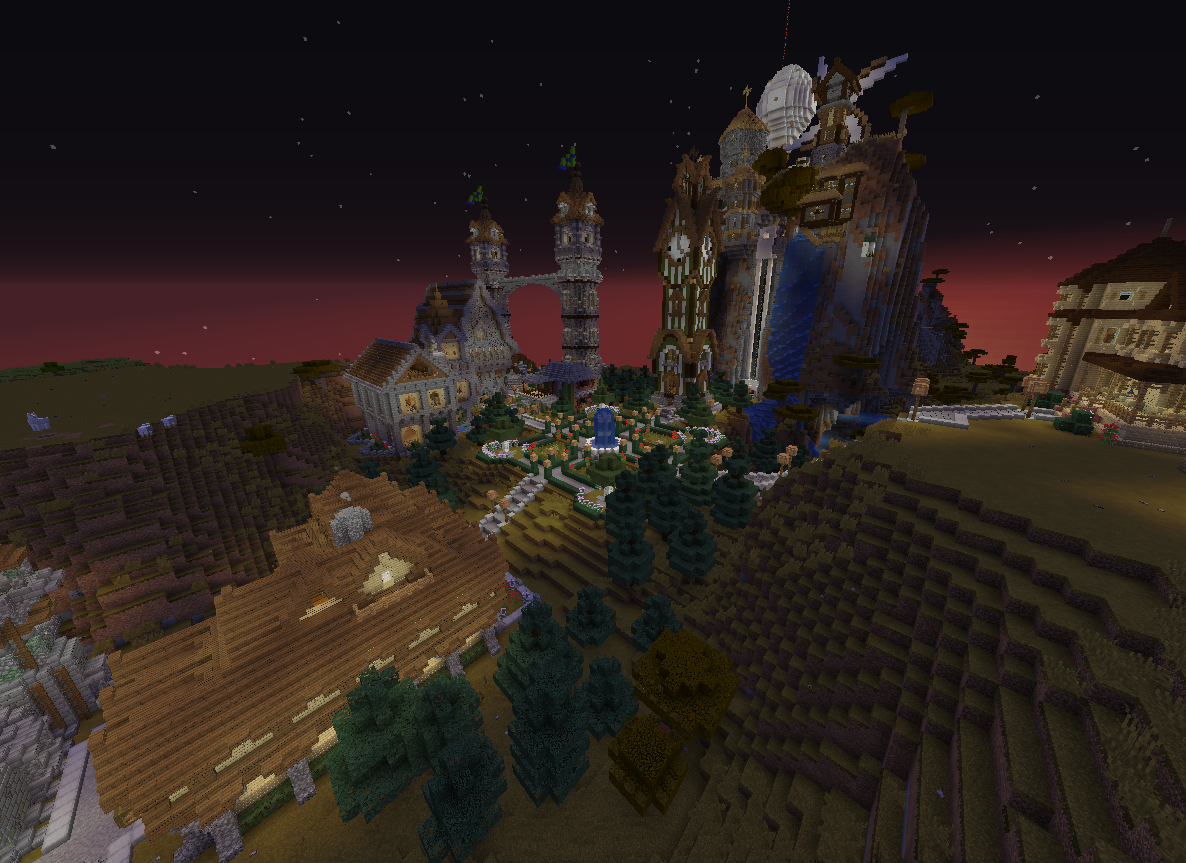 Happy Town Minecraft Map