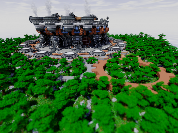 Steam Vent Generator [With Download] Minecraft Map