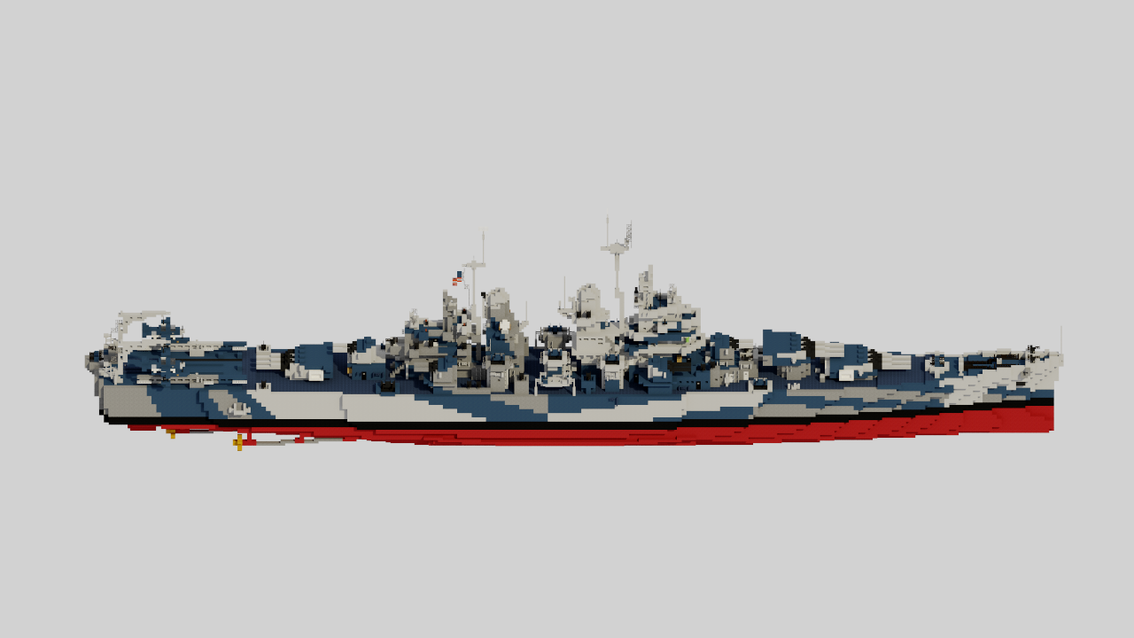 USS Baltimore (CA-68) Minecraft Map