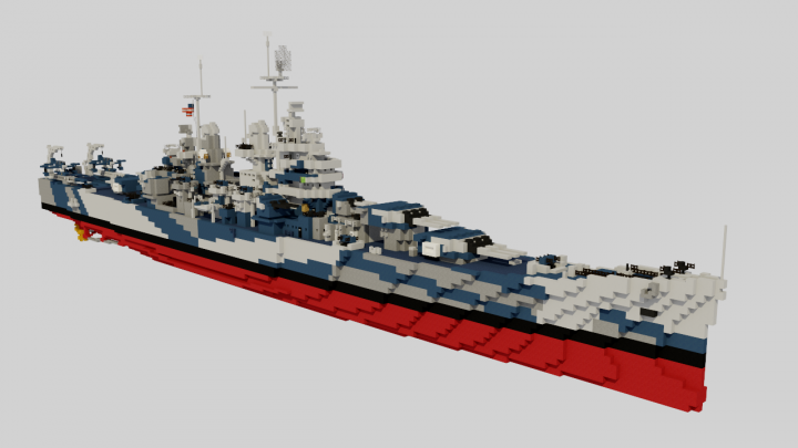 USS Baltimore (CA-68) Minecraft Map