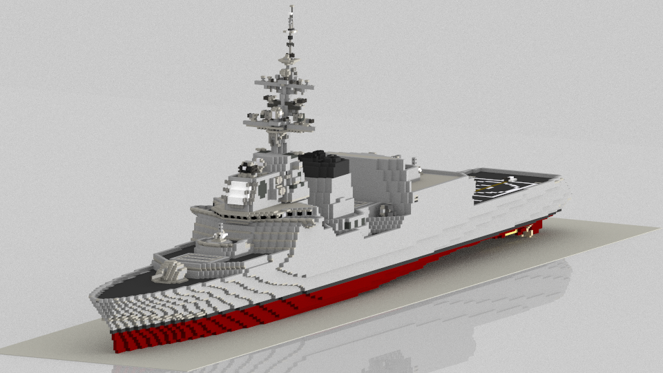 corvette ship class anmink Minecraft Map