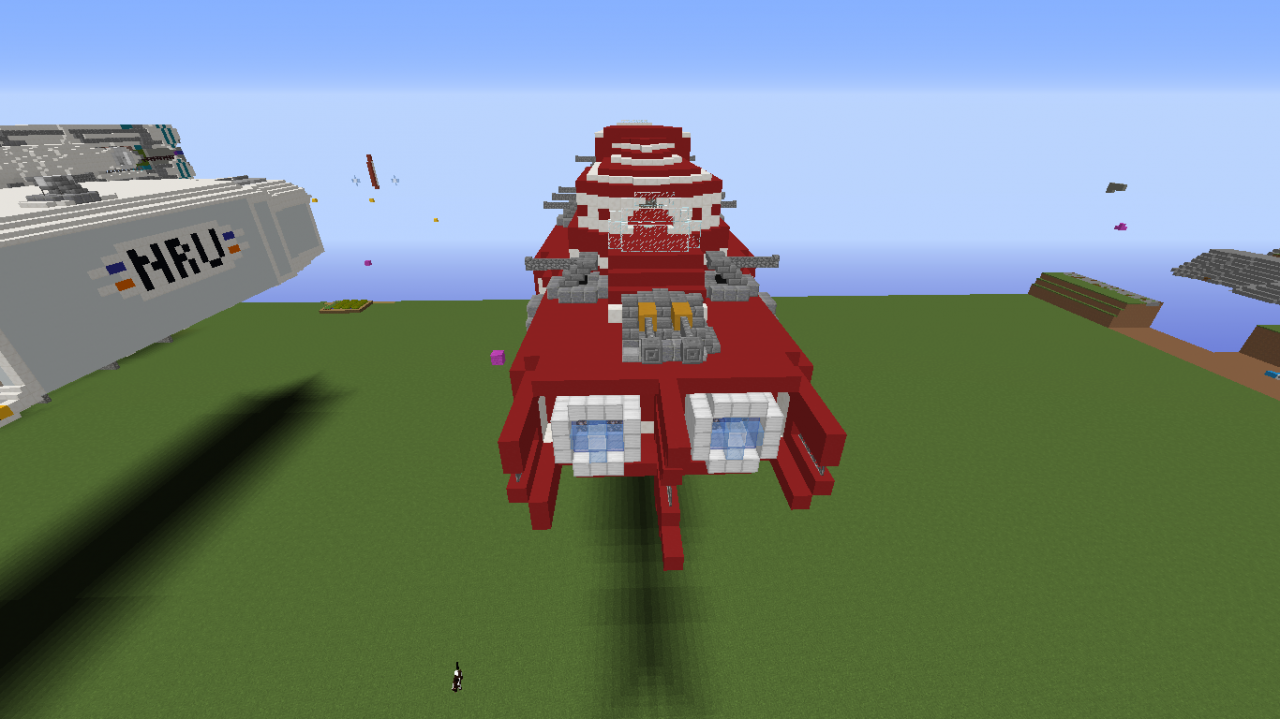 'VULCAN Class' Destroyer; Starship build. Minecraft Map