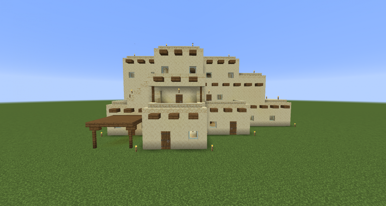 Pueblo Dwelling Minecraft Map