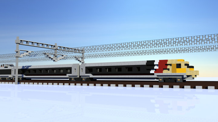 British Rail Class 370 APT-P Minecraft Map
