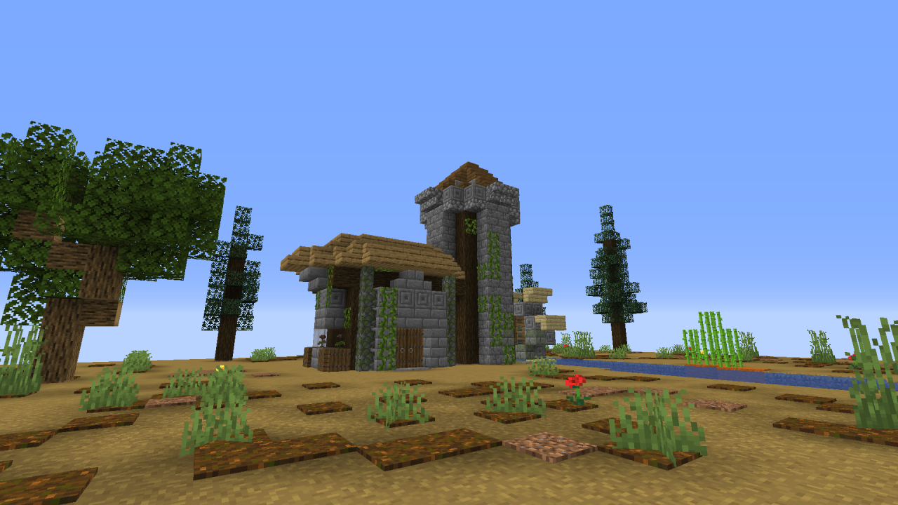 Medieval Water Mill Minecraft Map