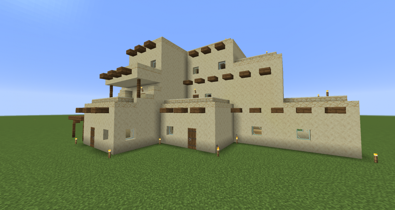 Pueblo Dwelling Minecraft Map