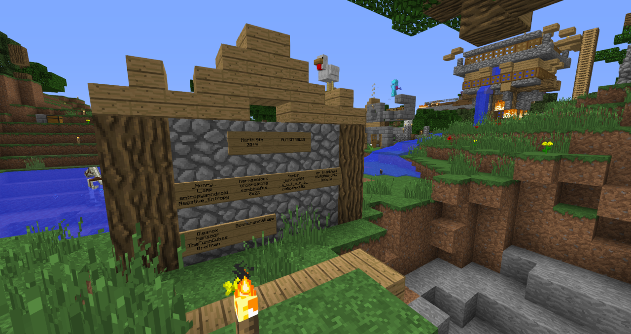 Spawnmasons' Autistralia Minecraft Map