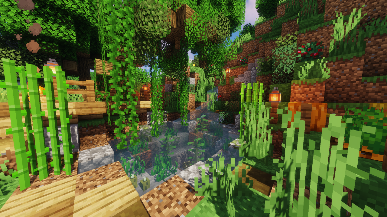 Simple Forest Build Minecraft Map