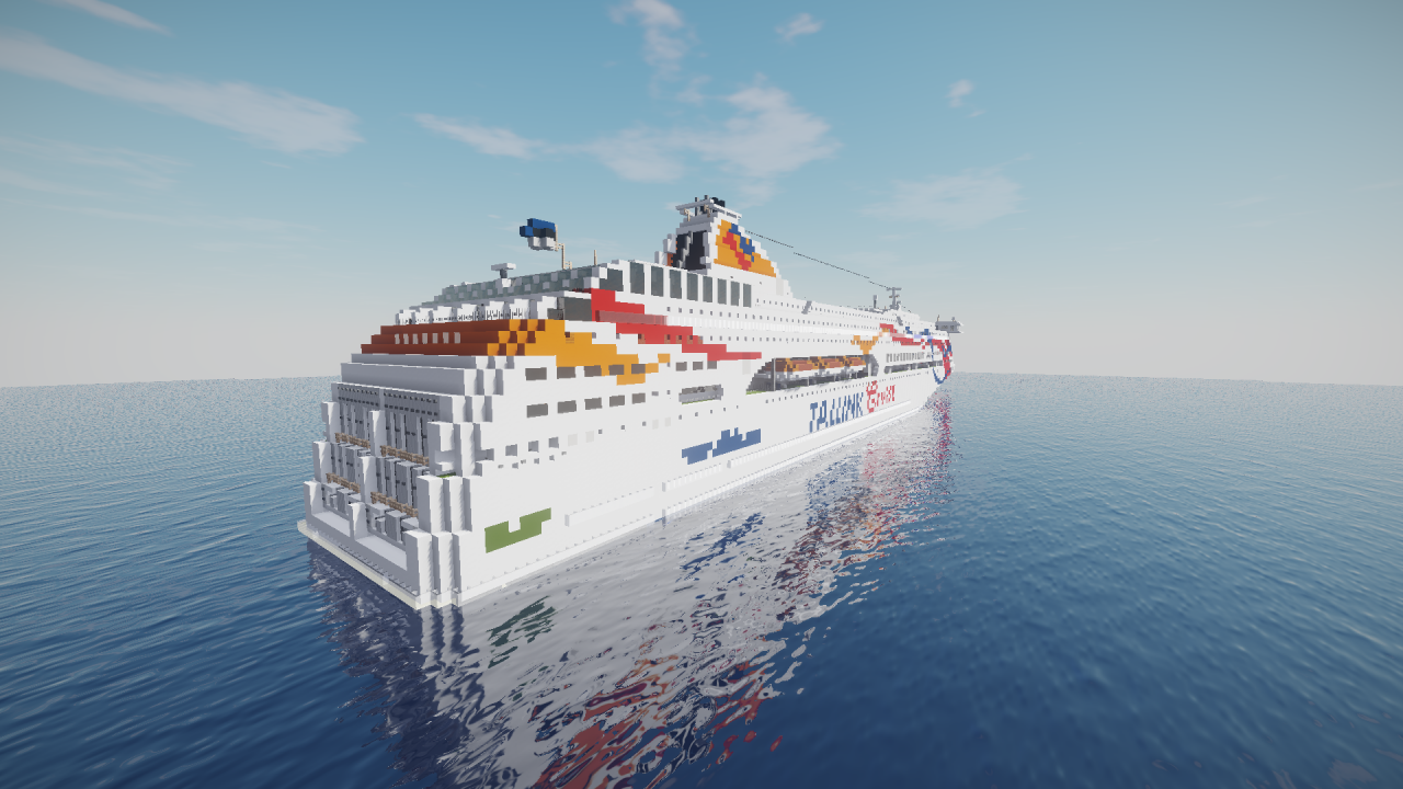 Baltic Princess, Baltic Queen & Galaxy Minecraft Map