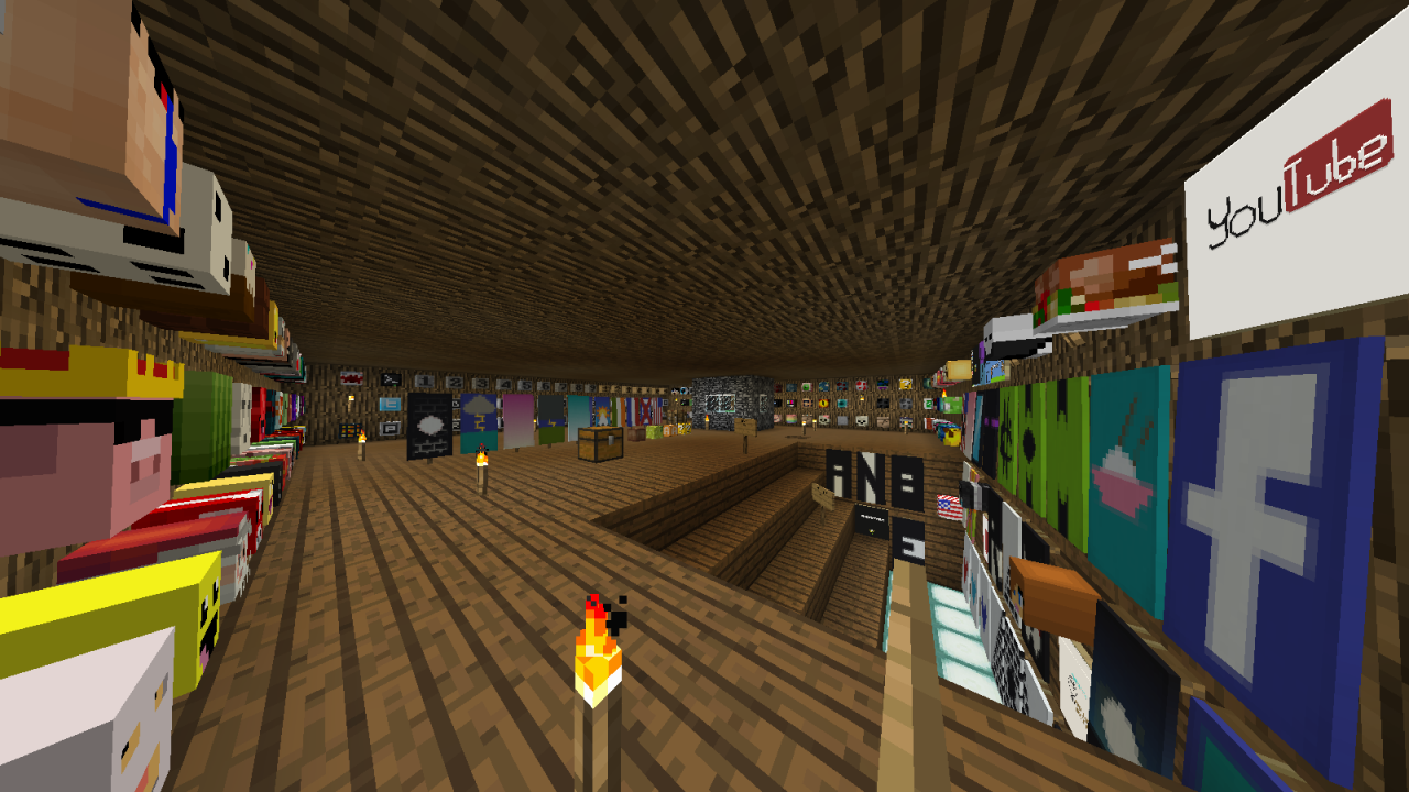 HHG Star Blocks Tower Minecraft Map