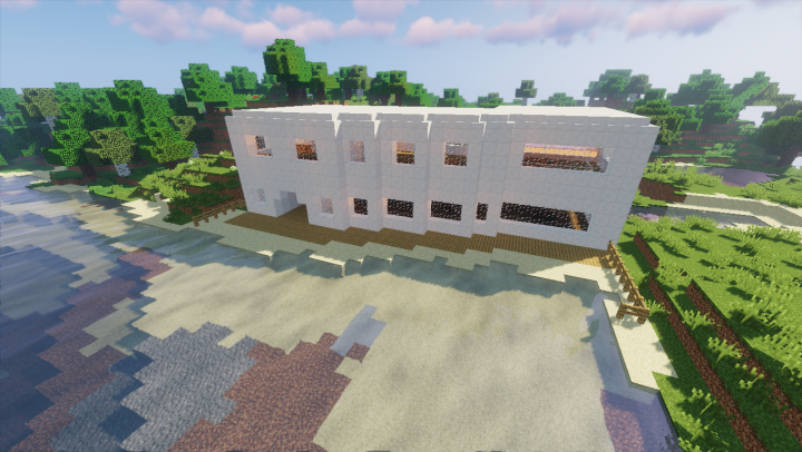 Beach Side Mansion Minecraft Map