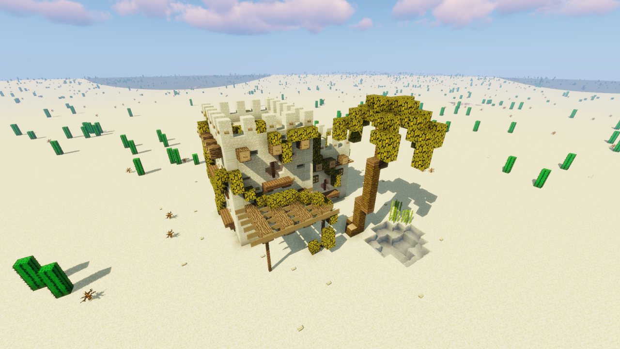 Desert House -={By Mirajone}=- Minecraft Map