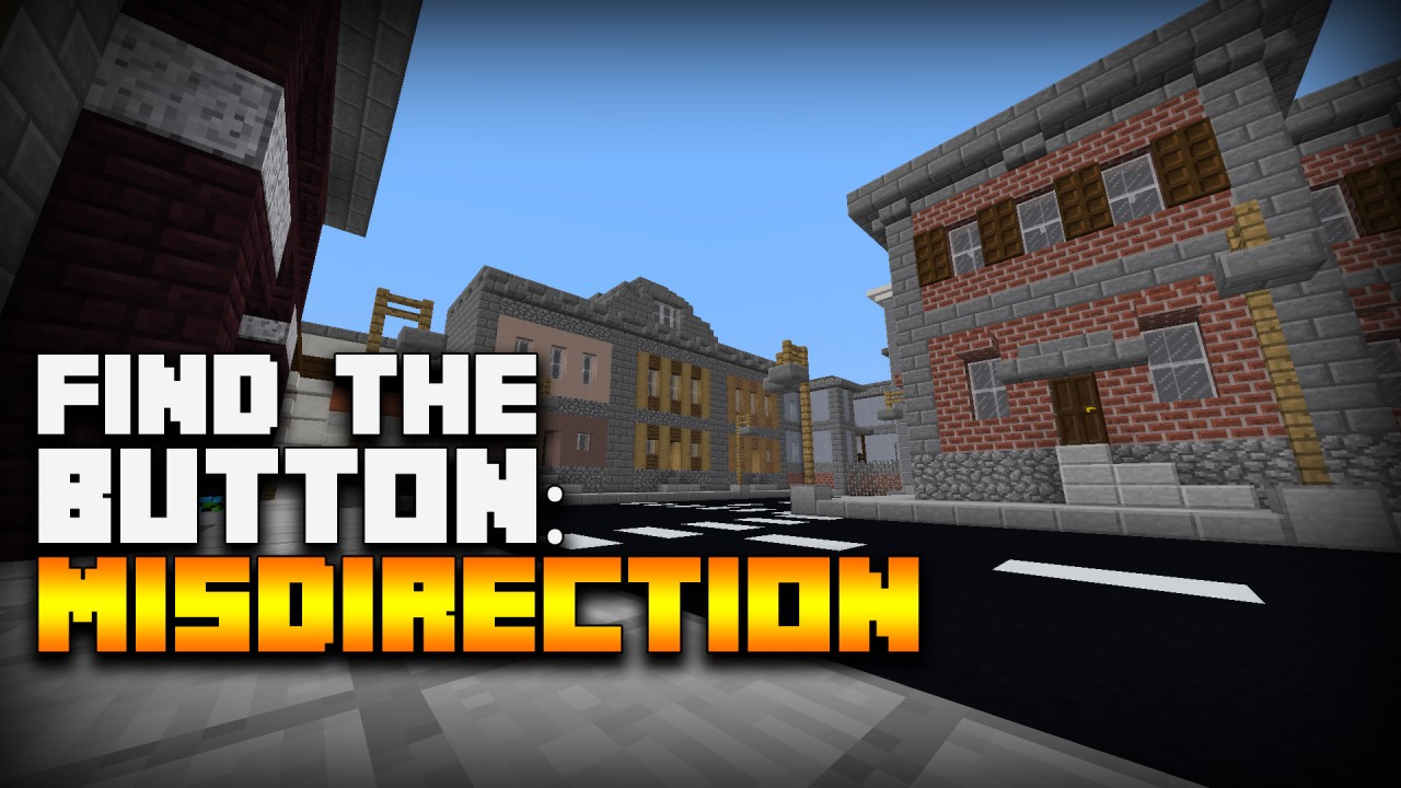 Find the Button: Misdirection Minecraft Map