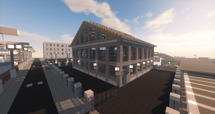 Hangar à bateaux (Boat shed) Minecraft Map