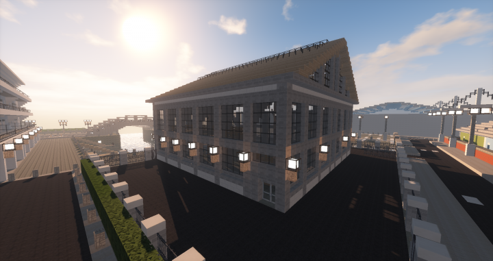 Hangar à bateaux (Boat shed) Minecraft Map