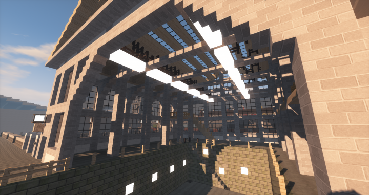 Hangar à bateaux (Boat shed) Minecraft Map