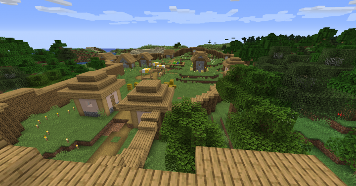 Village survival world Minecraft Map