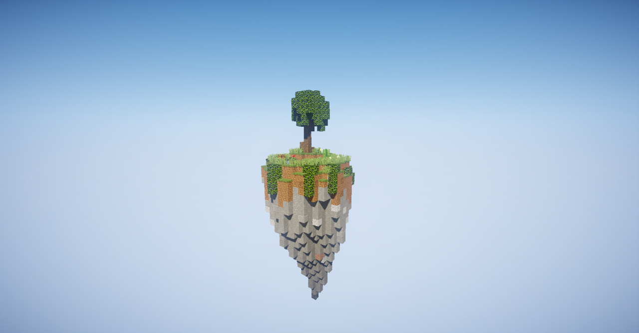 [PorkCraft skyblock] Normal island Minecraft Map