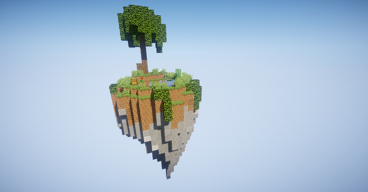 [PorkCraft skyblock] Normal island Minecraft Map