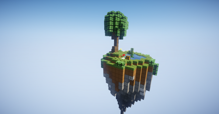 [PorkCraft skyblock] Normal island Minecraft Map
