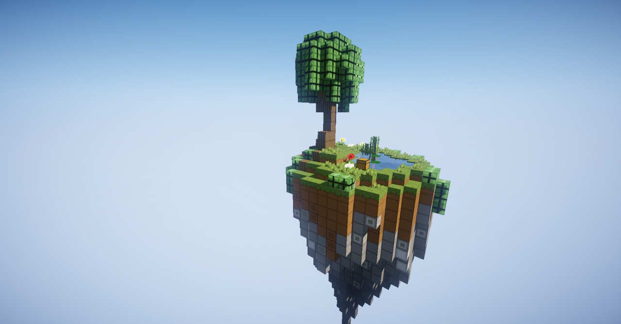 [PorkCraft skyblock] Normal island Minecraft Map