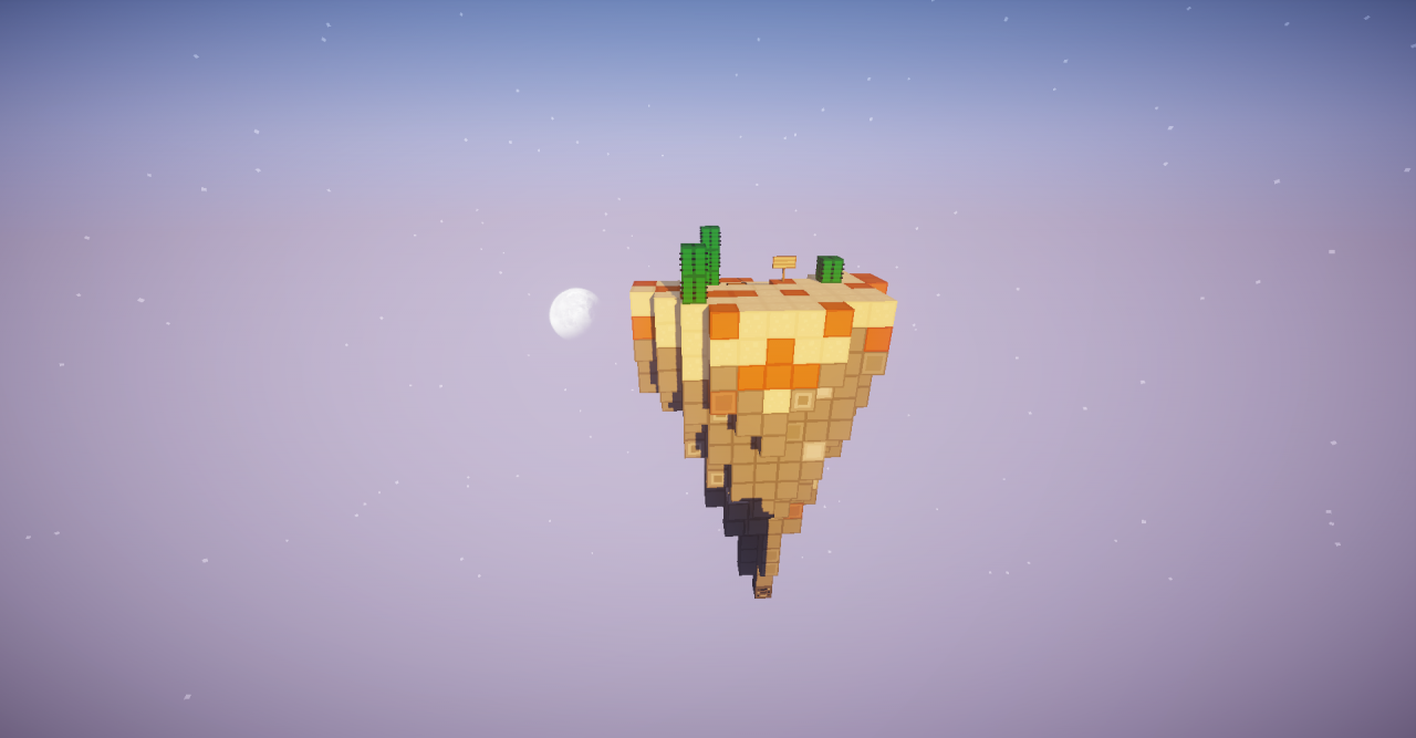 [PorkCraft skyblock] Desert island Minecraft Map