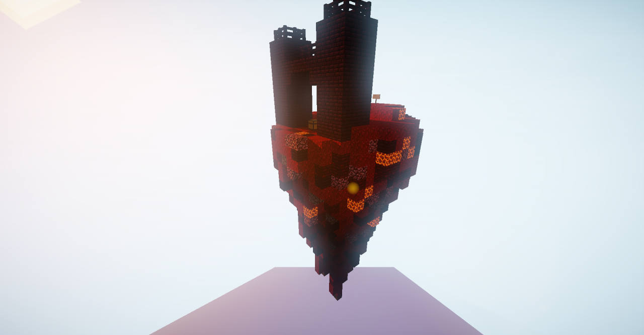 [PorkCraft skyblock] Nether island (Special) Minecraft Map