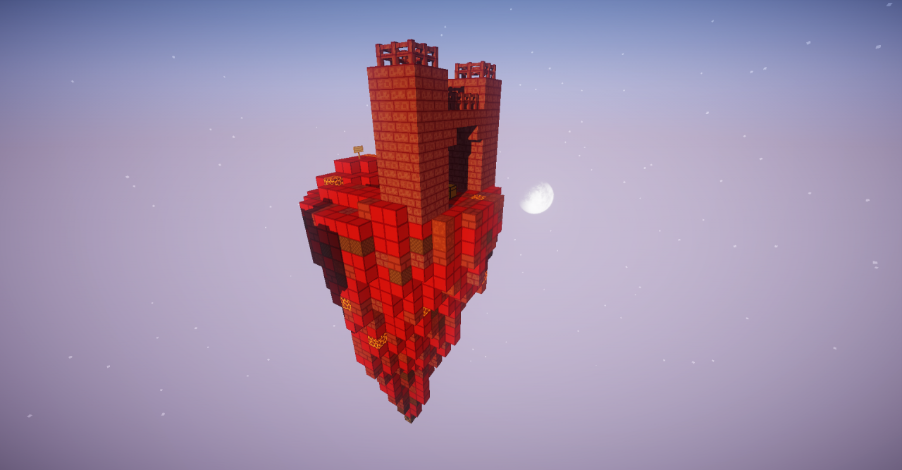 [PorkCraft skyblock] Nether island (Special) Minecraft Map