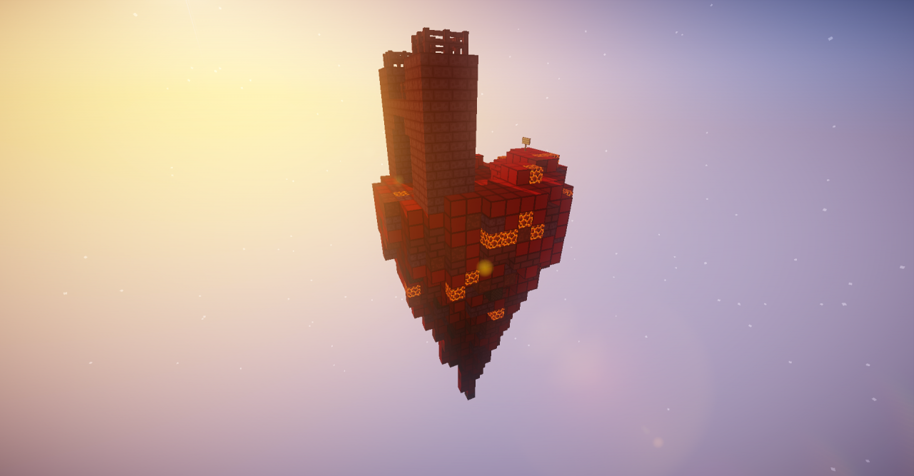 [PorkCraft skyblock] Nether island (Special) Minecraft Map
