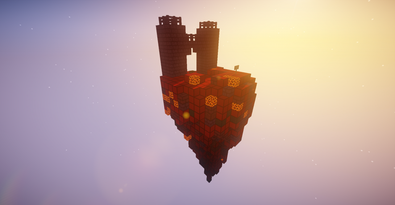 [PorkCraft skyblock] Nether island (Special) Minecraft Map