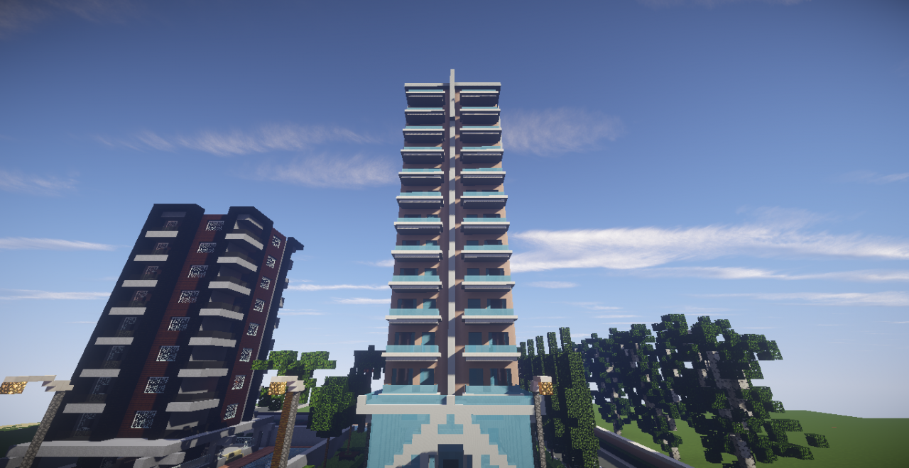 Modern Buildings Minecraft Map