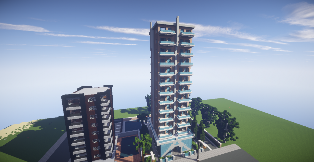 Modern Buildings Minecraft Map