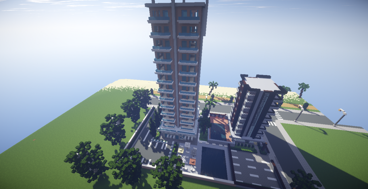 Modern Buildings Minecraft Map