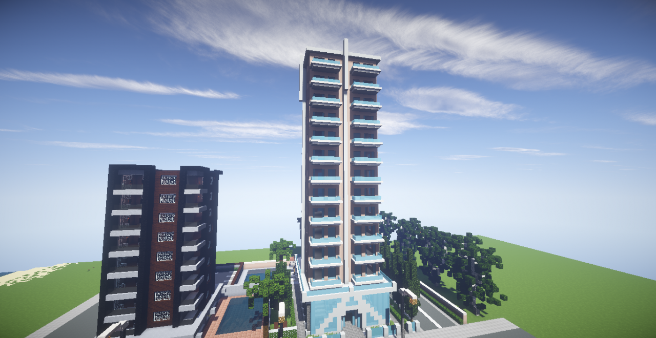 Modern Buildings Minecraft Map