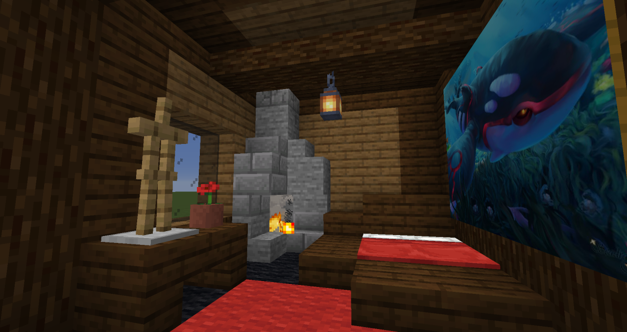 Bedroom 5x5 + Tutorial Minecraft Map