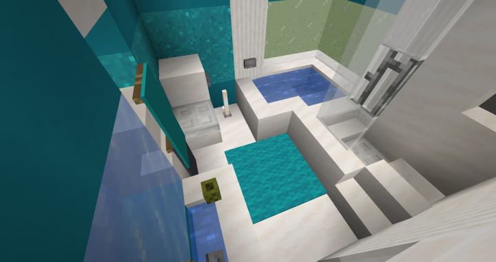 Bathroom 5x5 + Tutorial Minecraft Map