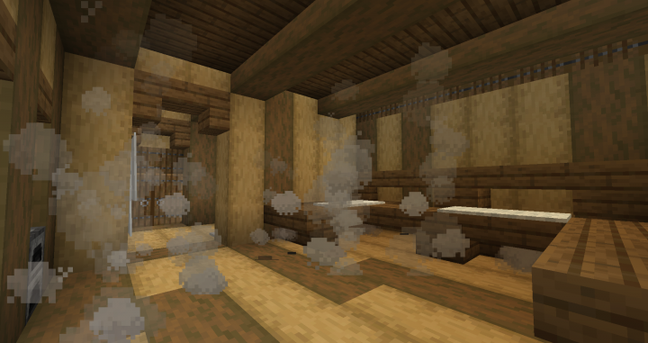Working Sauna + Tutorial Minecraft Map