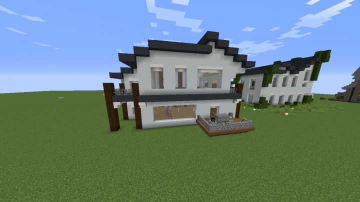 Large Modern House Minecraft Map