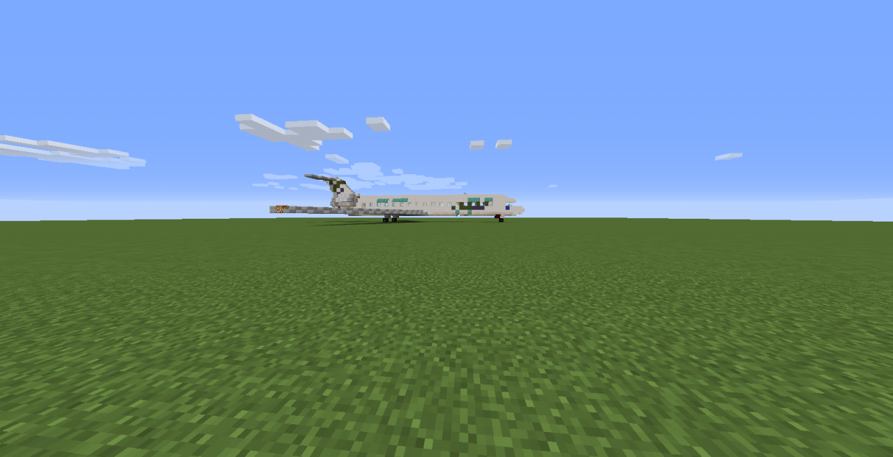 Cebu Pacific DC-9 Minecraft Map