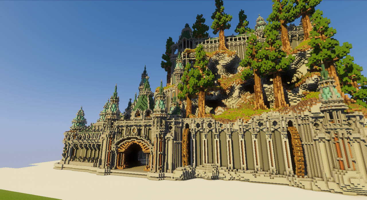Temple of an ancient kingdom Minecraft Map