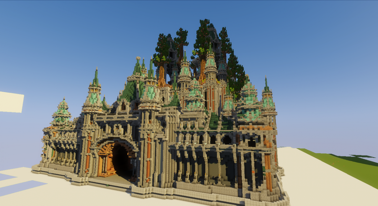 Temple of an ancient kingdom Minecraft Map