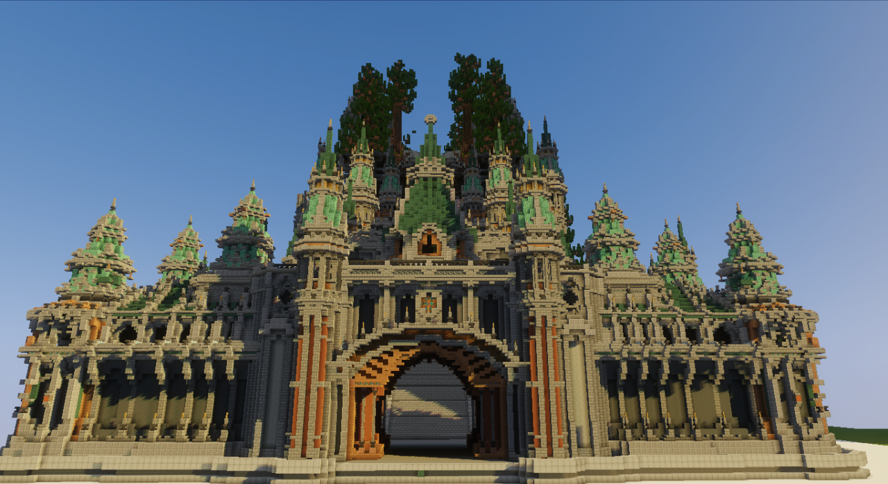 Temple of an ancient kingdom Minecraft Map