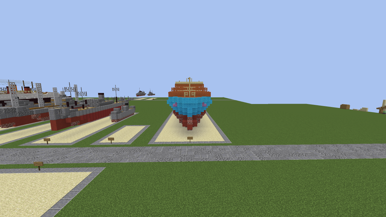 Triple E class is 1/5 scale- now with Schematic Minecraft Map