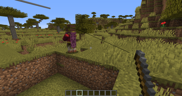 Villager Leash DataPack Minecraft Data Pack